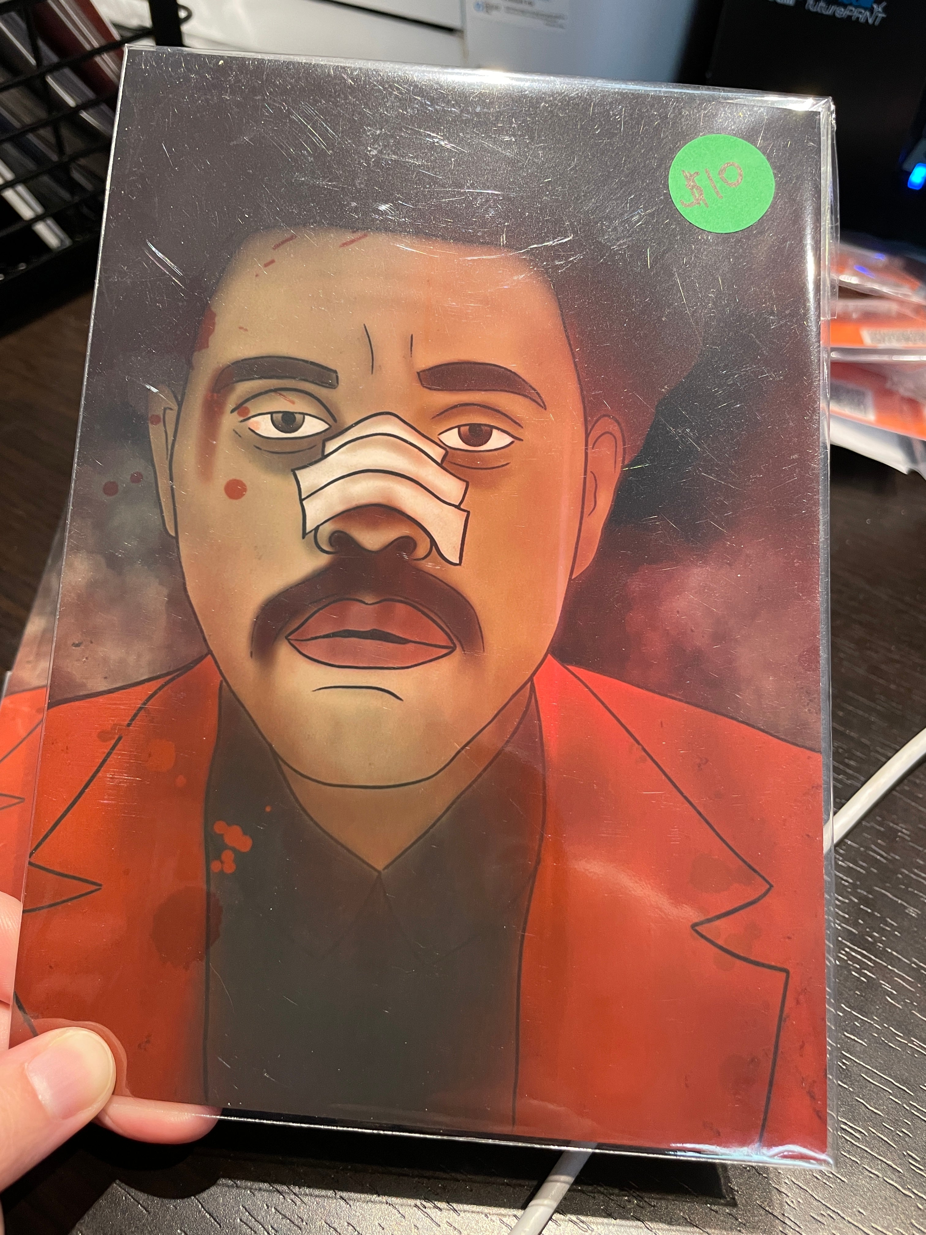 "The Weeknd" Art Print by Haunted Haus – The Kitschy Cauldron